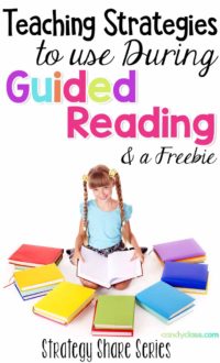Strategy Share: Teaching Strategies to use During Guided Reading ...