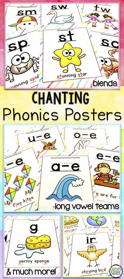 Ideas for Teaching with Phonics Posters - The Candy Class