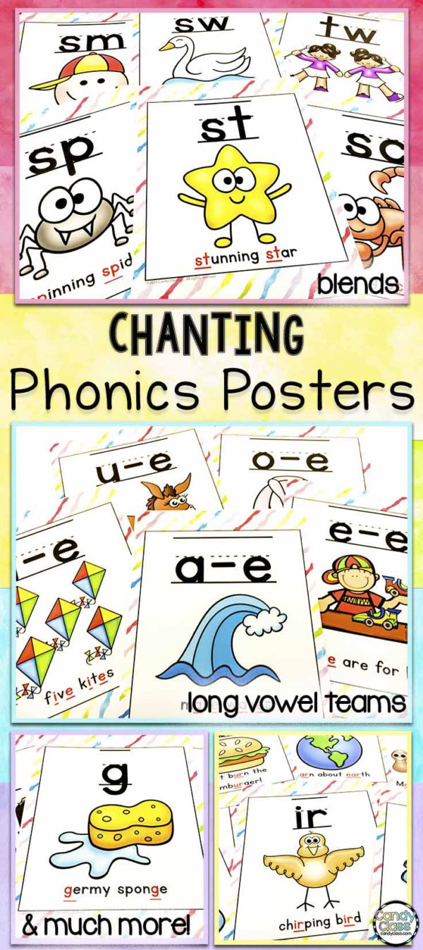 Ideas for Teaching with Phonics Posters - The Candy Class