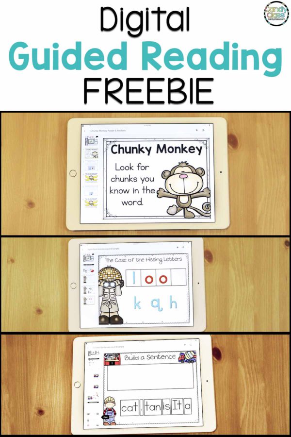 Teacher Freebies: Digital Guided Reading AA-D - The Candy Class